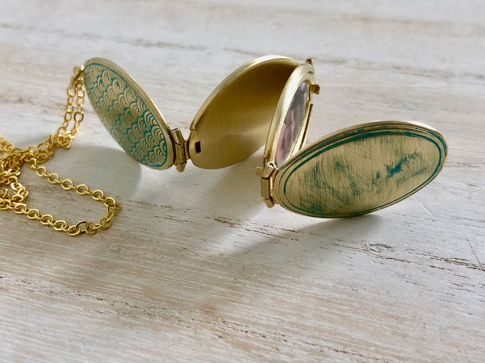 Multi Photo Locket Hand Painted Locket Family Tree Locket 4 | Etsy Canada