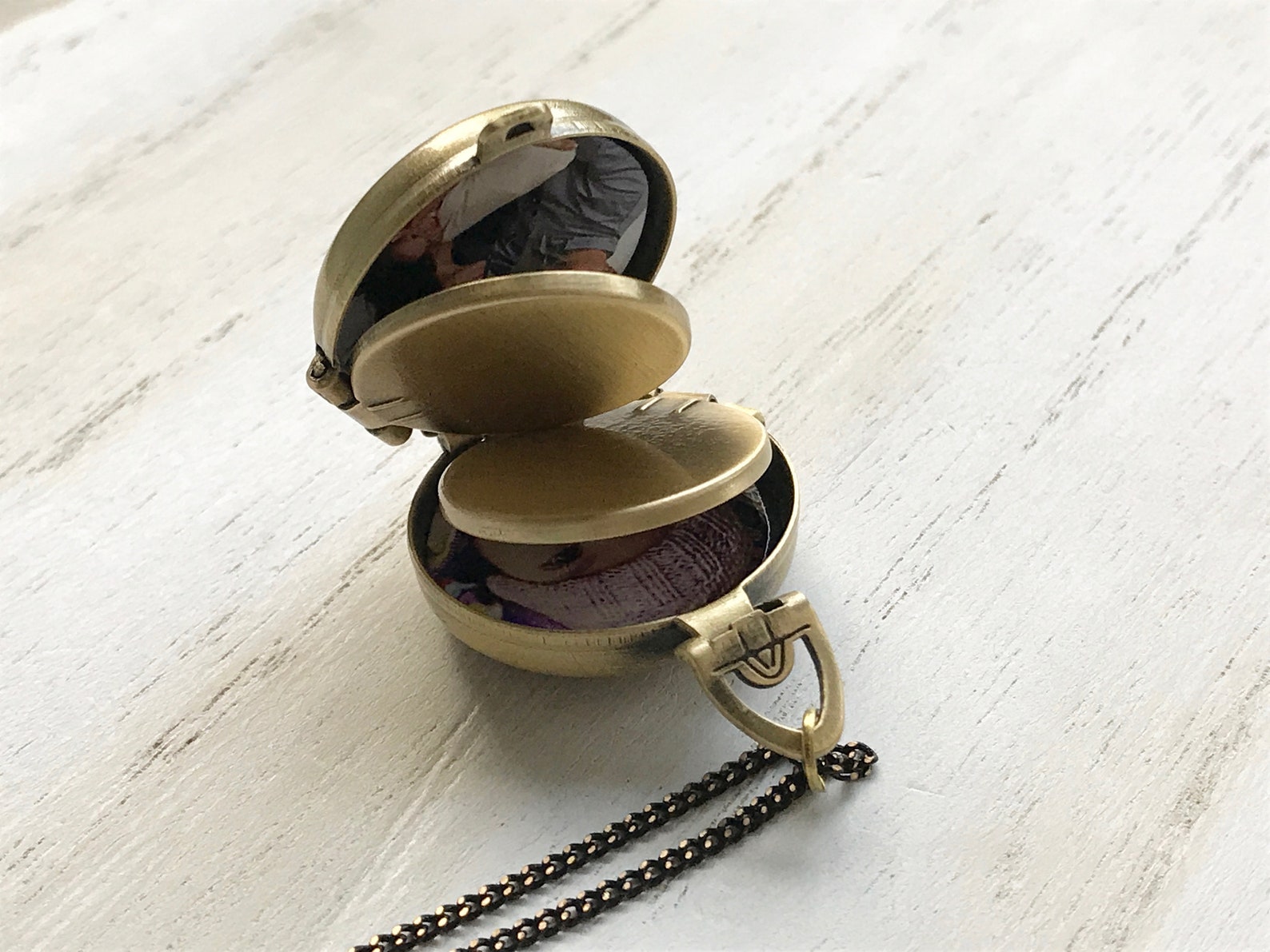 Family Tree Locket Photo Locket Necklace Memorial Locket - Etsy