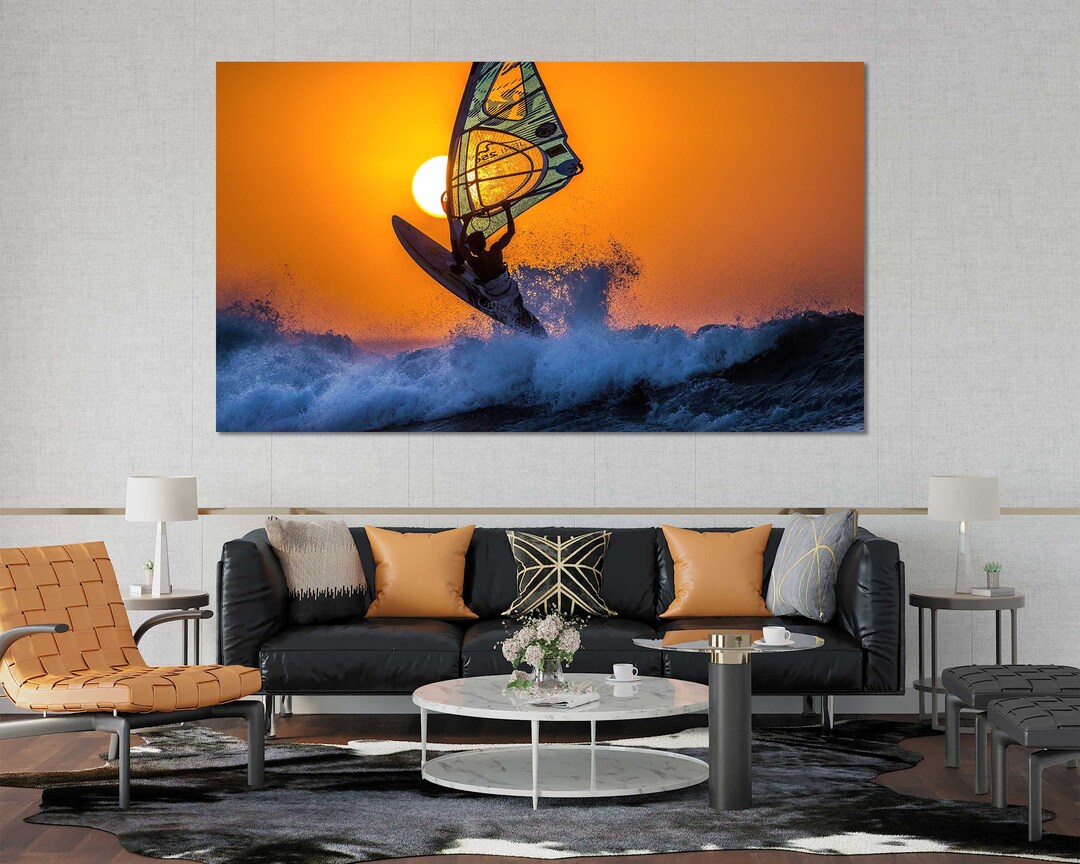 Windsurfing Cool Modern Wall Decor, Windsurf Pictures Wall Decor ...