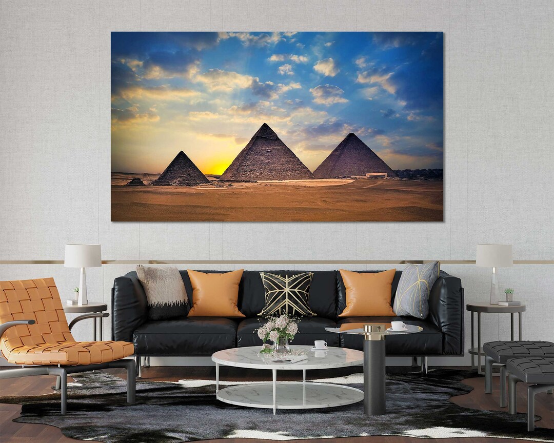 Pyramids of Egypt Popular Decor for Home, Architecture of Egypt Great ...