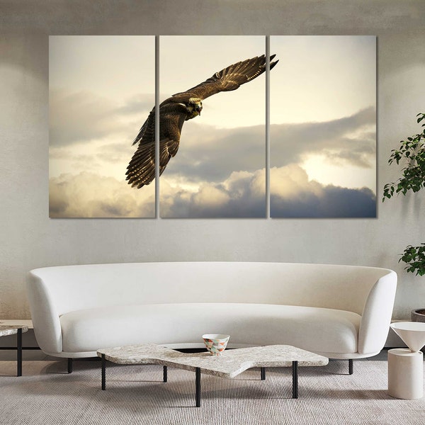 Metal Hawk Wall Art - Etsy