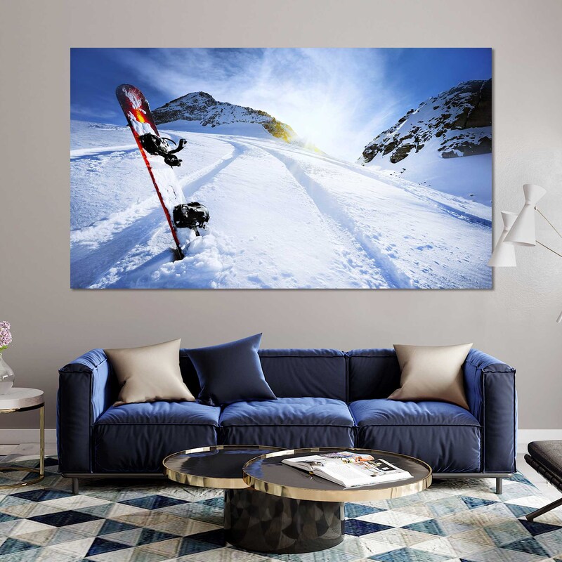 Snowboard Art - Etsy