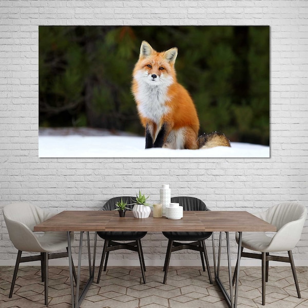 Fox Art - Etsy