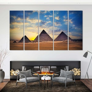 Pyramids of Egypt Popular Decor for Home, Architecture of Egypt Great ...