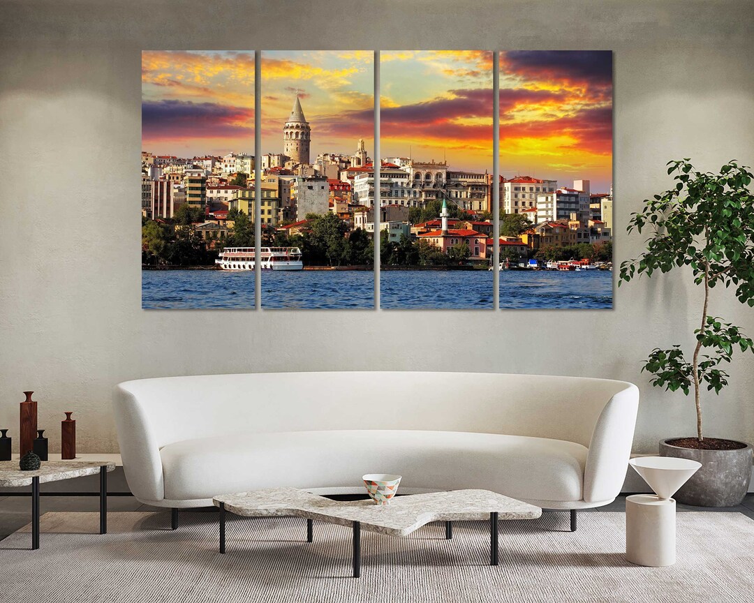 Architecture of Istanbul Popular Wall Decor for Home, Istanbul ...