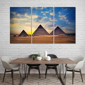 Pyramids of Egypt Popular Decor for Home, Architecture of Egypt Great ...