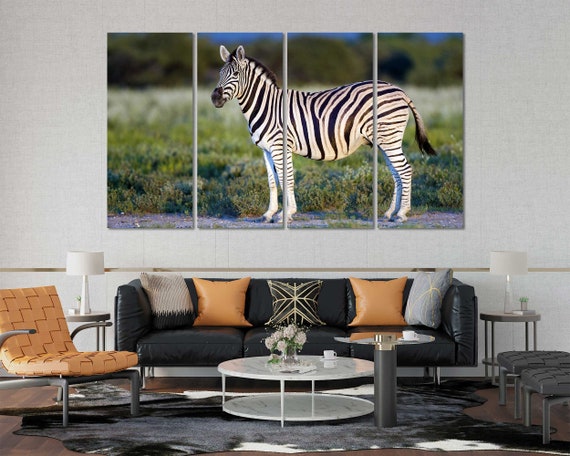 Zebra Painting On Canvas