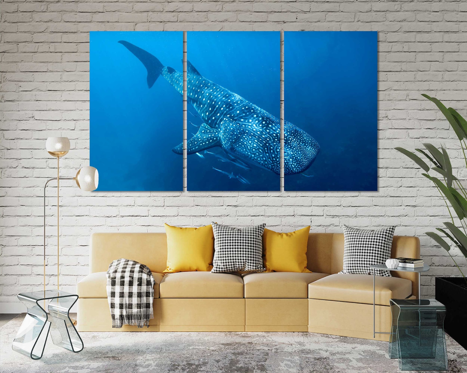Whale Shark Best Wall Decor for Home Whale Shark Stylish | Etsy