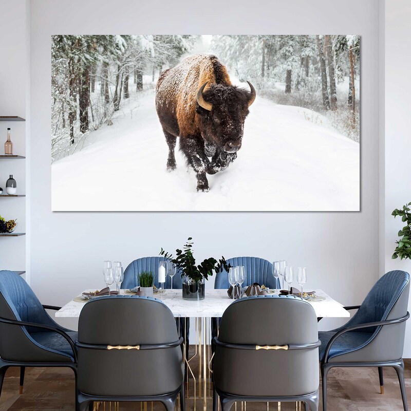 Buffalo Print - Etsy