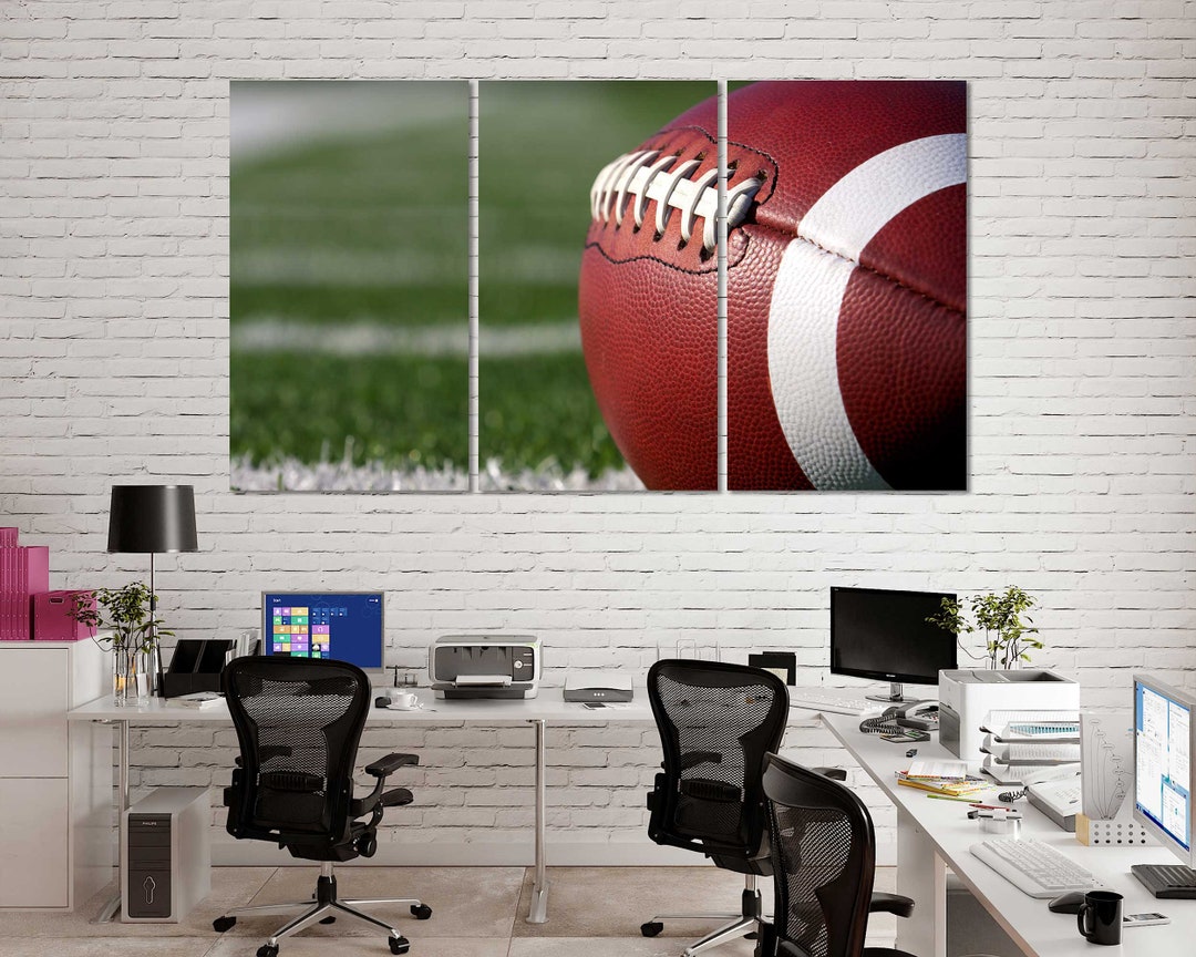 American Football Creative Wall Design Art, Rugby Pictures Art for Home ...