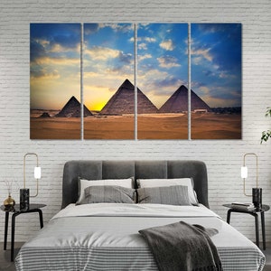 Pyramids of Egypt Popular Decor for Home, Architecture of Egypt Great ...
