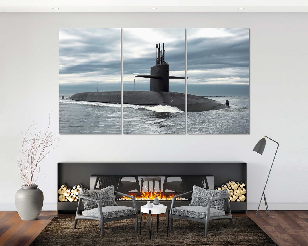 Submarine Original Home Decor, Submarine Pictures on Canvas, Submarine ...