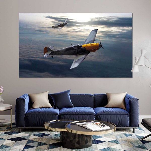 Aircraft Canvas Aviation Wall Art - Etsy