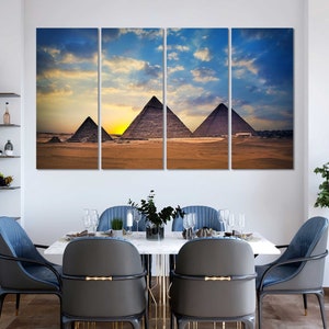 Pyramids of Egypt Popular Decor for Home, Architecture of Egypt Great ...