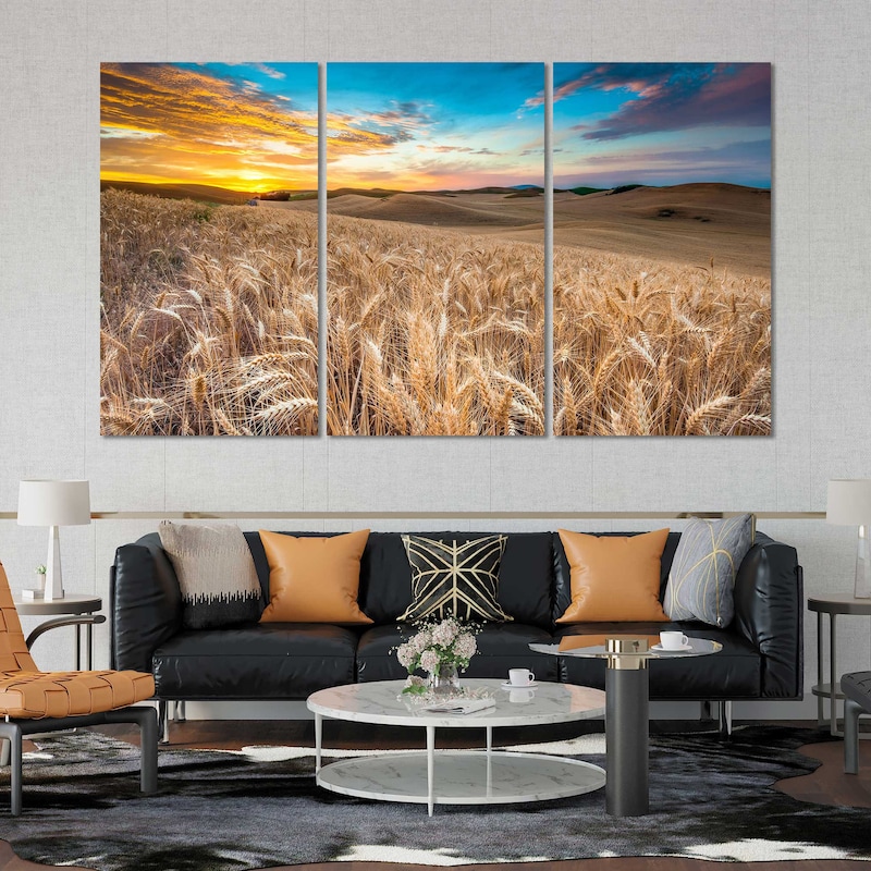 Wheat Wall Art - Etsy