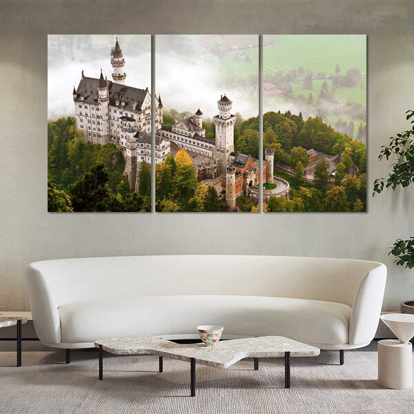 Neuschwanstein Castle Framed - Etsy