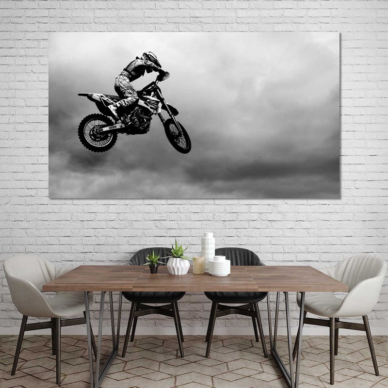 Motocross Wall Decor - Etsy