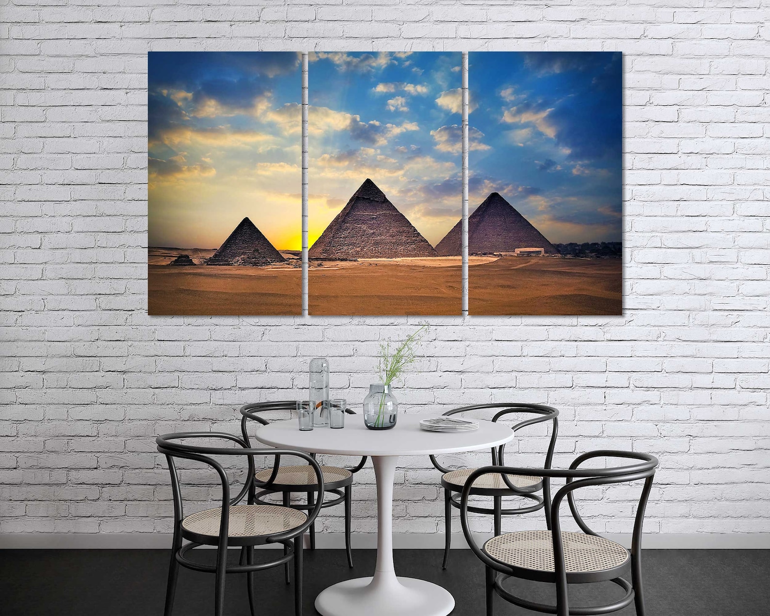 Pyramids of Egypt Popular Decor for Home Architecture of - Etsy
