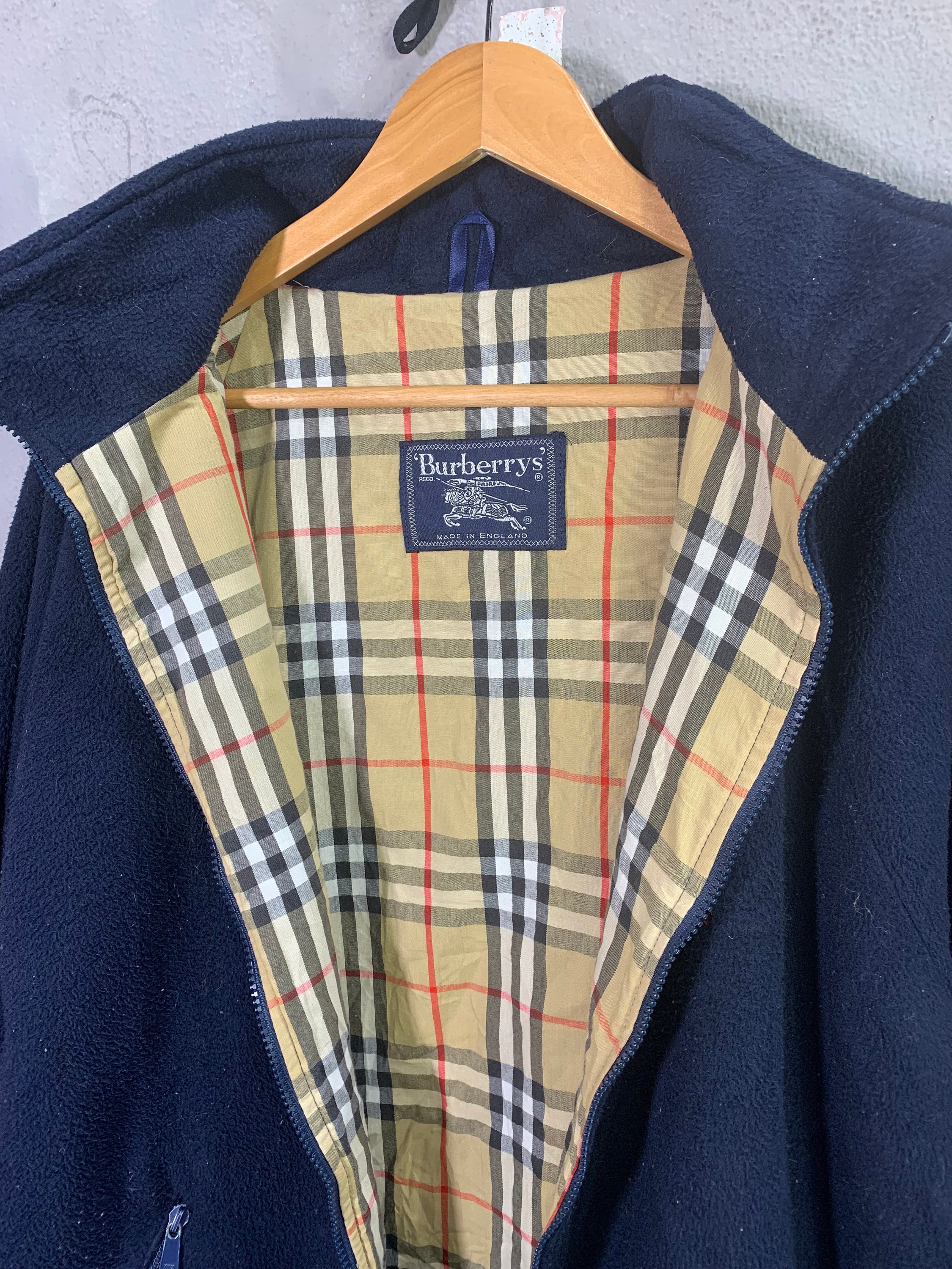 Vintage Burberry Embroidery Small Logo Jacket - Etsy