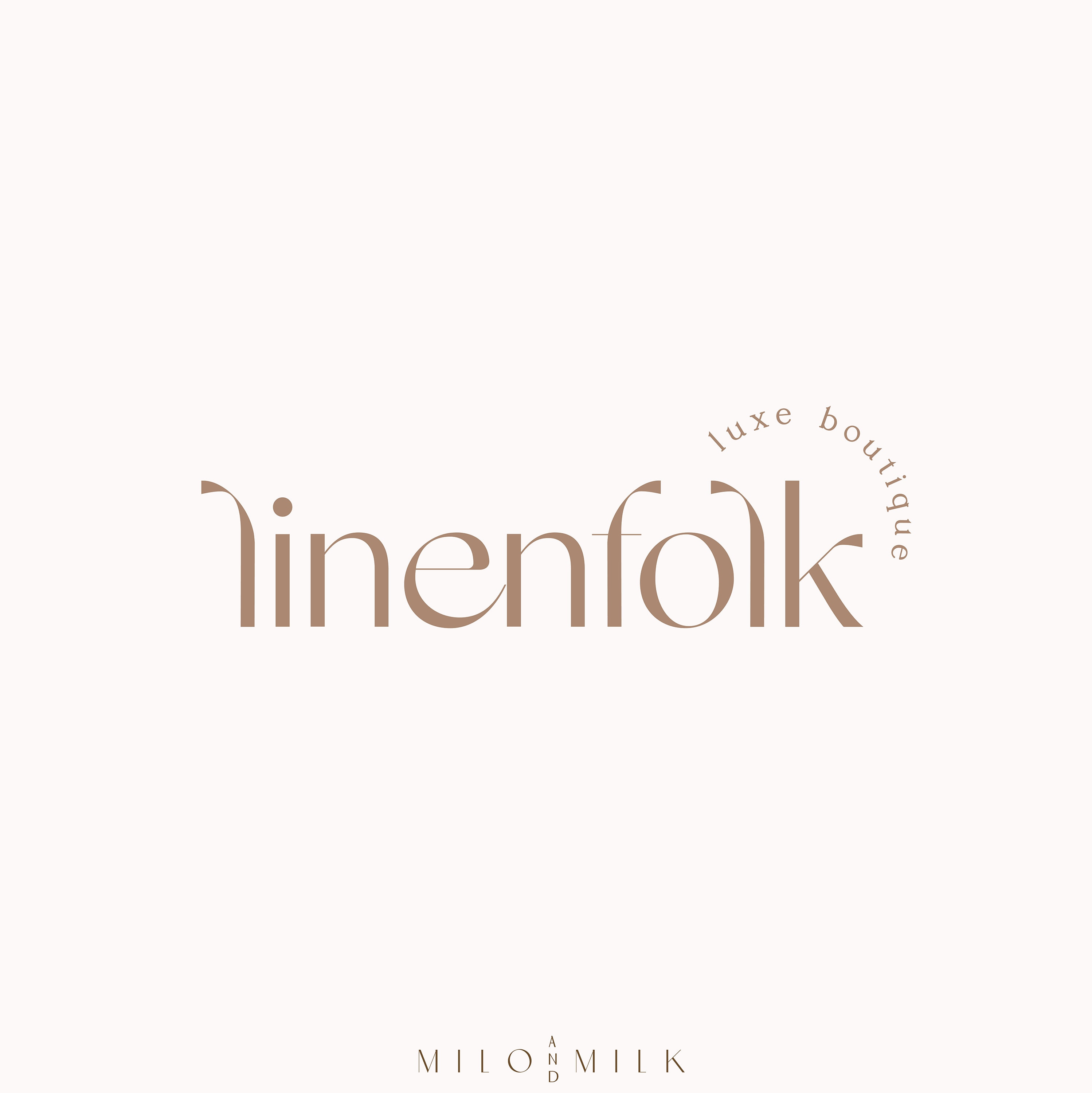 Minimal Modern Wordmark Logo Minimalist Logo Editorial Logo | Etsy