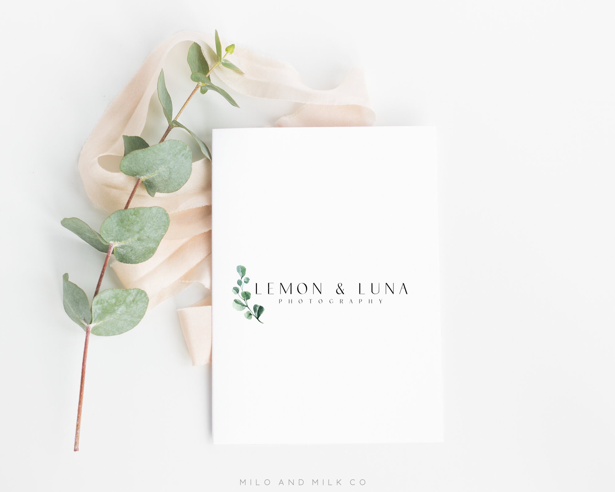 Greenery Botanical Logo Premade Logo Design Minimalist Logo - Etsy ...