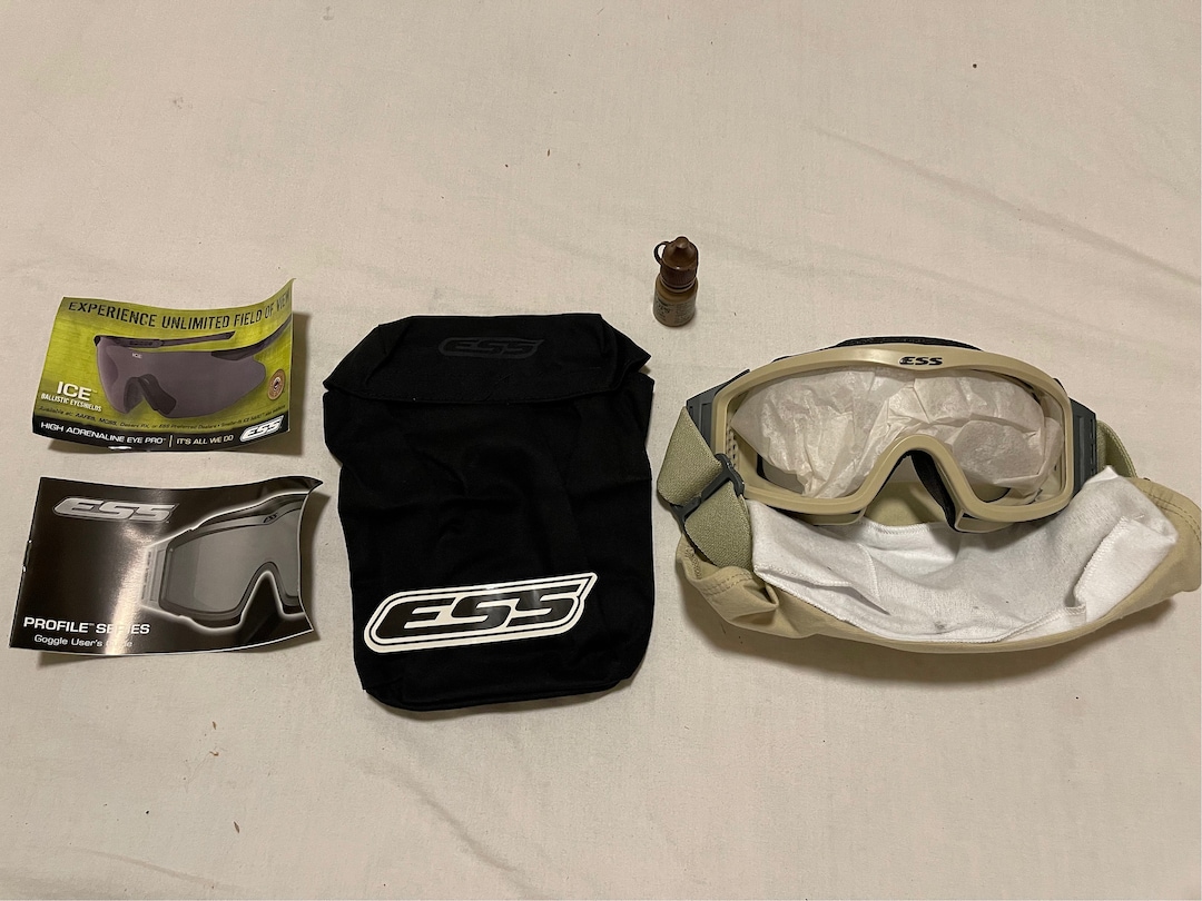 New ESS Profile NVG Ballistic Goggles Military Tactical Eye Protection ...
