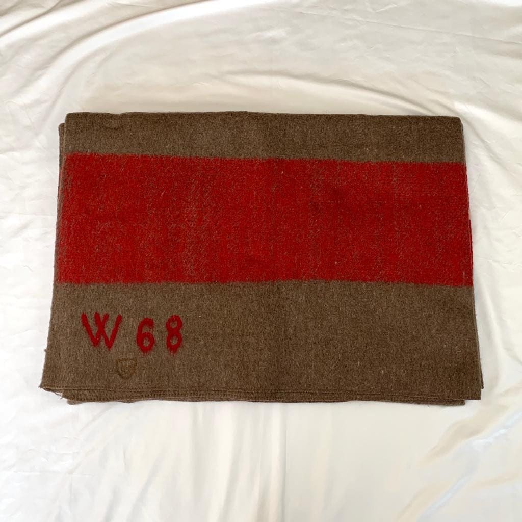 Genuine Swiss Army Vintage 100% Pure Wool Blanket. - Etsy