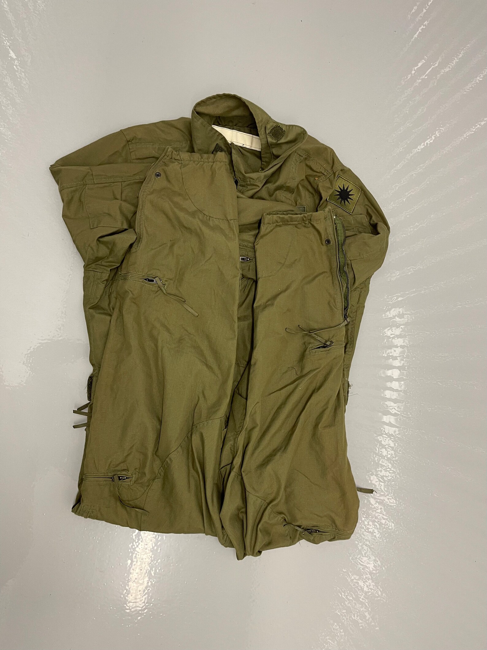 Genuine US Military Vintage CVC Tankers Coverall Aramid / Fire ...