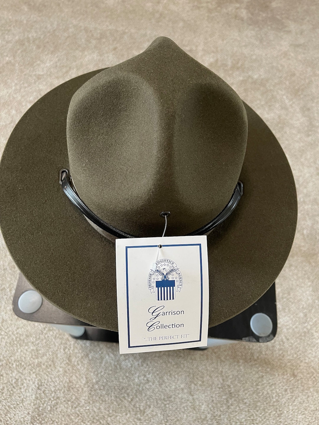 Genuine US Military Garrison Collection Drill Sergeants Campaign Hat ...