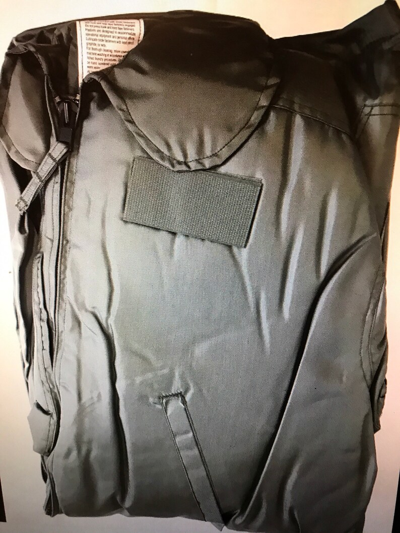 USAF Military Nomex Flight Suit Coveralls Flyers 52long CWU-64P Cold ...