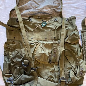 Genuine US Military Vintage Medium Alice Pack With Shoulder Straps - Etsy