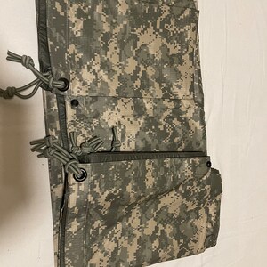 USGI Military Reversible Field Tarp ACU 90 X 80 Ground Tarpaulin ...