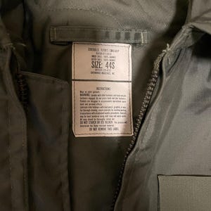 USAF Military Nomex Flight Suit Coveralls Flyers 52long CWU-64P Cold ...