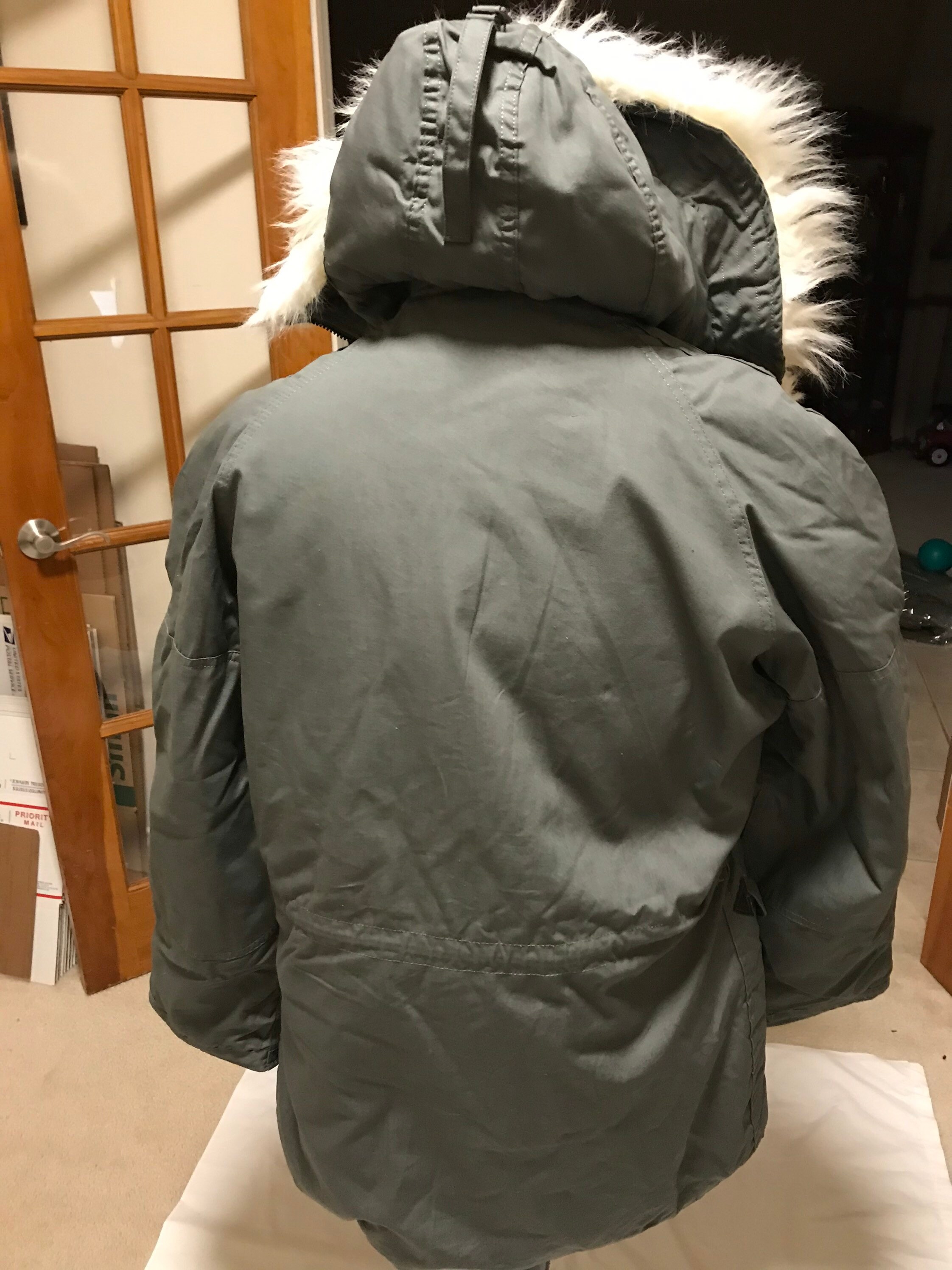 Genuine US Military Extreme Cold Weather Vintage N3B Parka Jackets ,XS ...