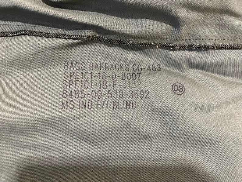 Genuine US Military Laundry Bag Army Surplus Barracks Bag Stuff Sack ...