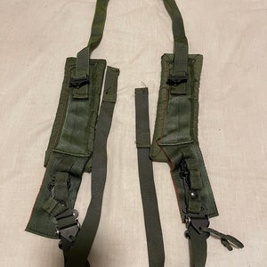 Genuine US Military Vintage Vietnam Era Shoulder Straps for Alice Pack ...