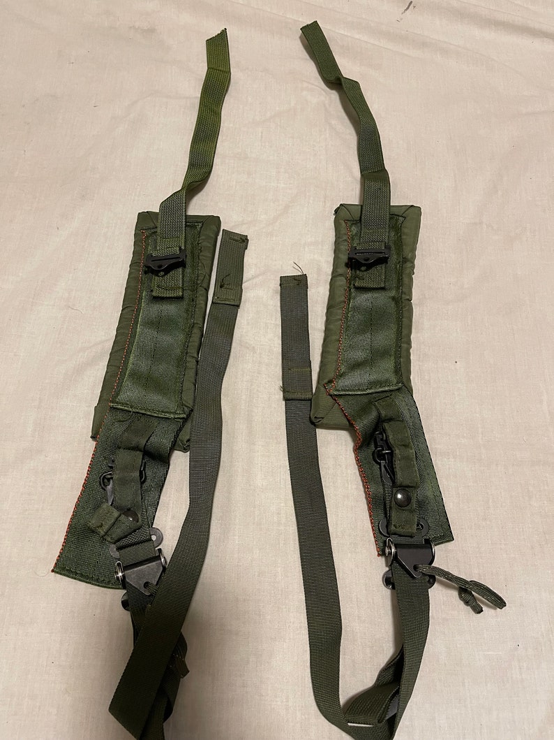 Genuine US Military Vintage Vietnam Era Shoulder Straps for Alice Pack ...
