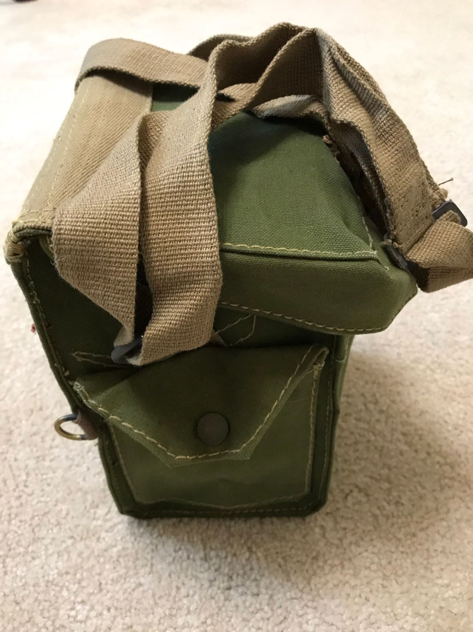 WW Ll Genuine British Army Shoulder Bag Haver Sack Green - Etsy