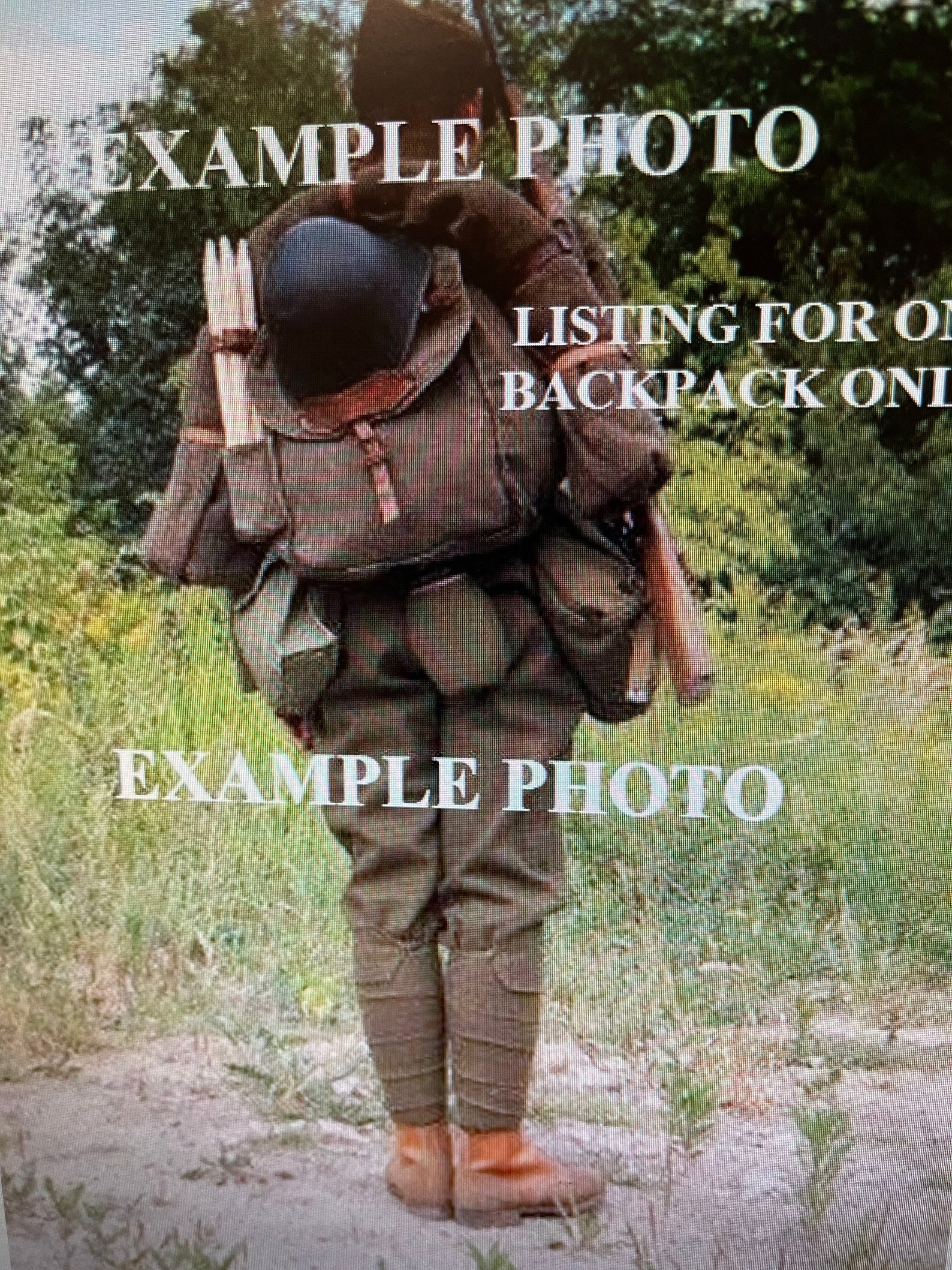 Genuine Vintage Romanian Army Rucksack Backpack Military Surplus ...