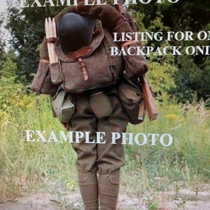 Genuine Vintage Romanian Army Rucksack Backpack Military Surplus ...