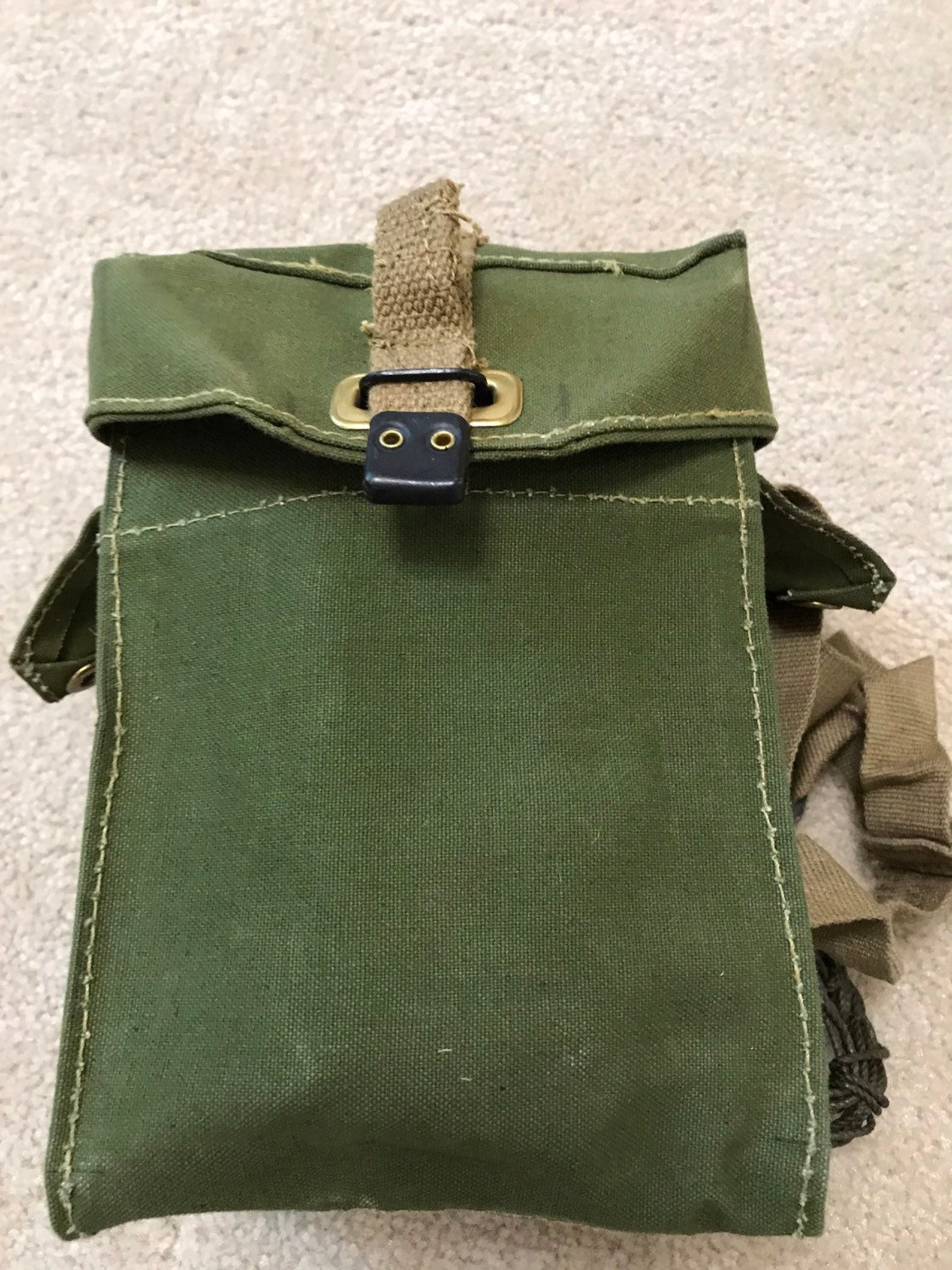 WW Ll Genuine British Army Shoulder Bag Haver Sack Green | Etsy
