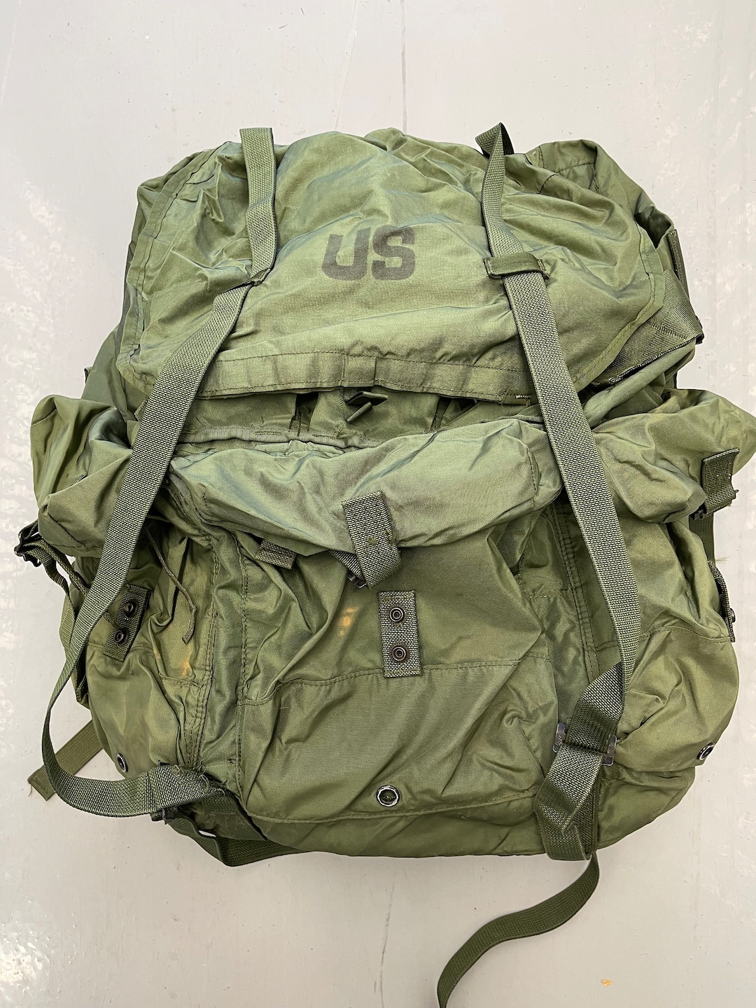 Genuine Vintage Vietnam US Military Large Alice Pack Complete With ...