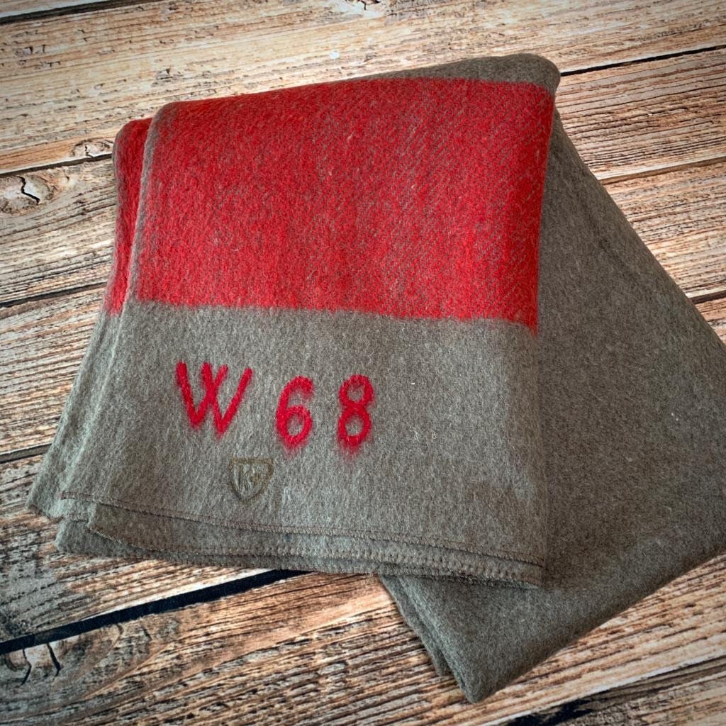 Genuine Swiss Army Vintage 100% Pure Wool Blanket. - Etsy