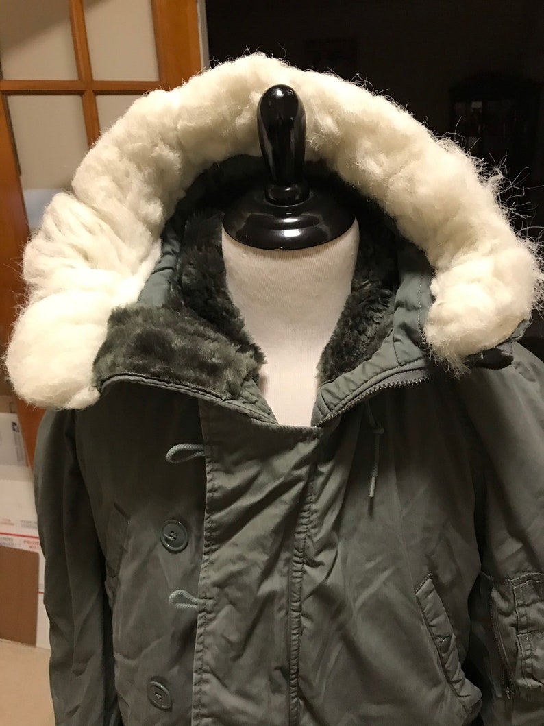 Genuine US Military Extreme Cold Weather Vintage N3B Parka Jackets ...