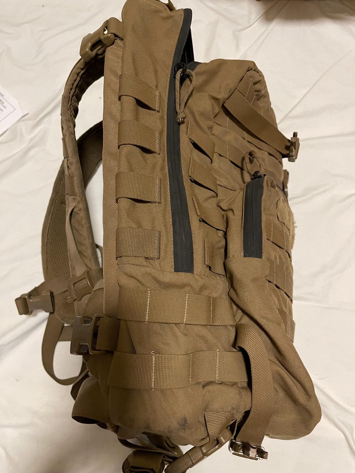 Genuine USMC Filbe Assault Pack US GI 3 Day System Coyote Bugout With ...