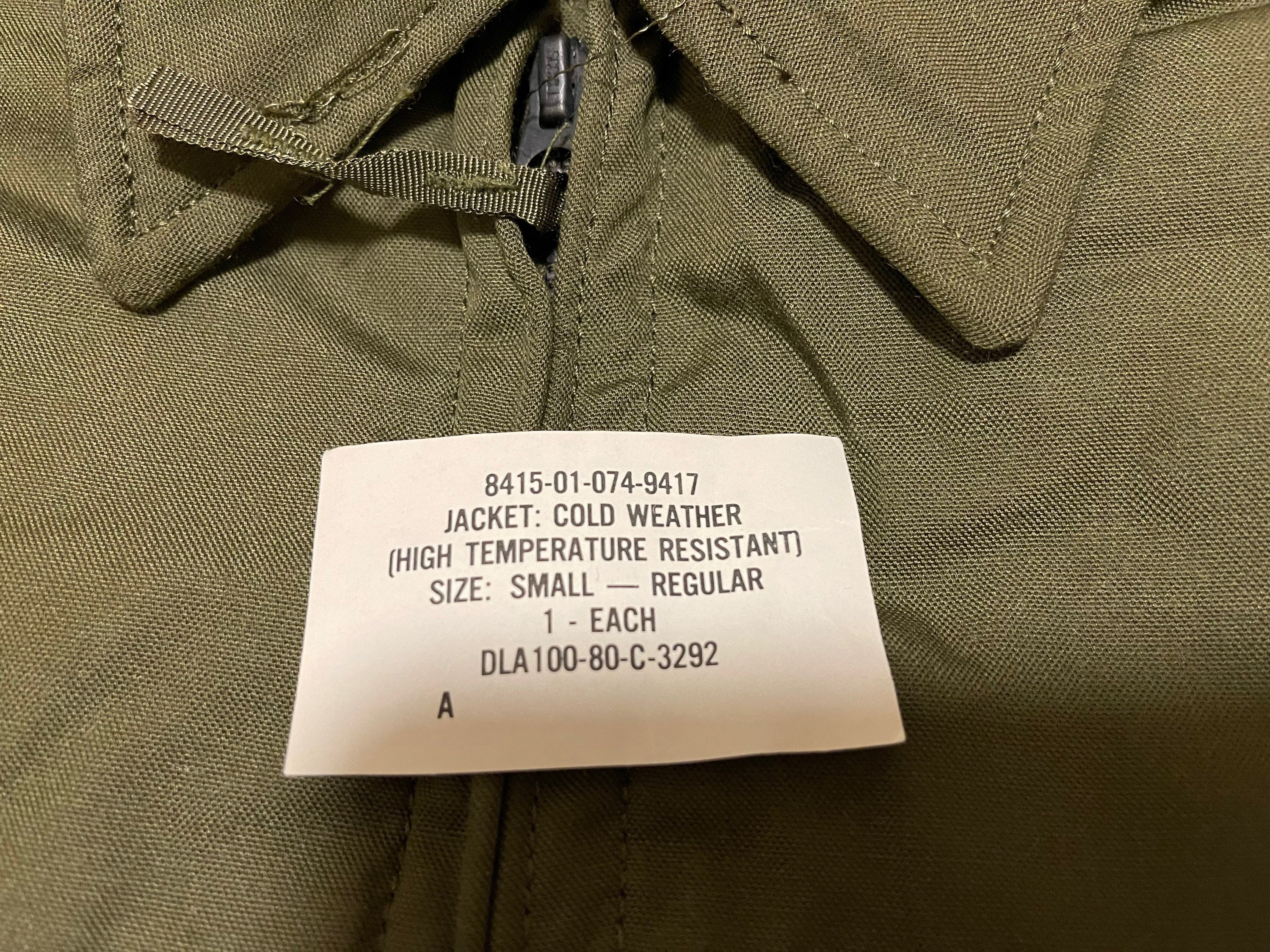 Genuine US Gi CVC Tankers Jacket Cold Weather High Temperature | Etsy