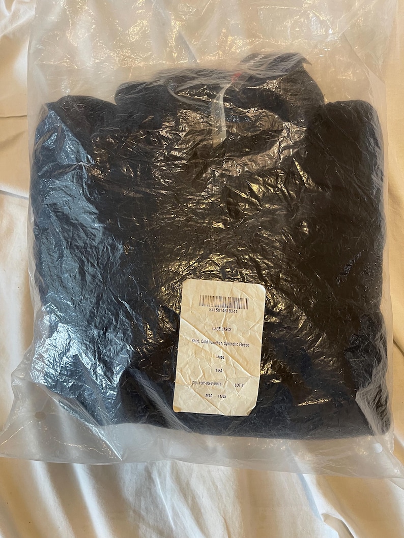 US Military Polartec Fleece Jacket Classic 300 Cold Weather Large ...