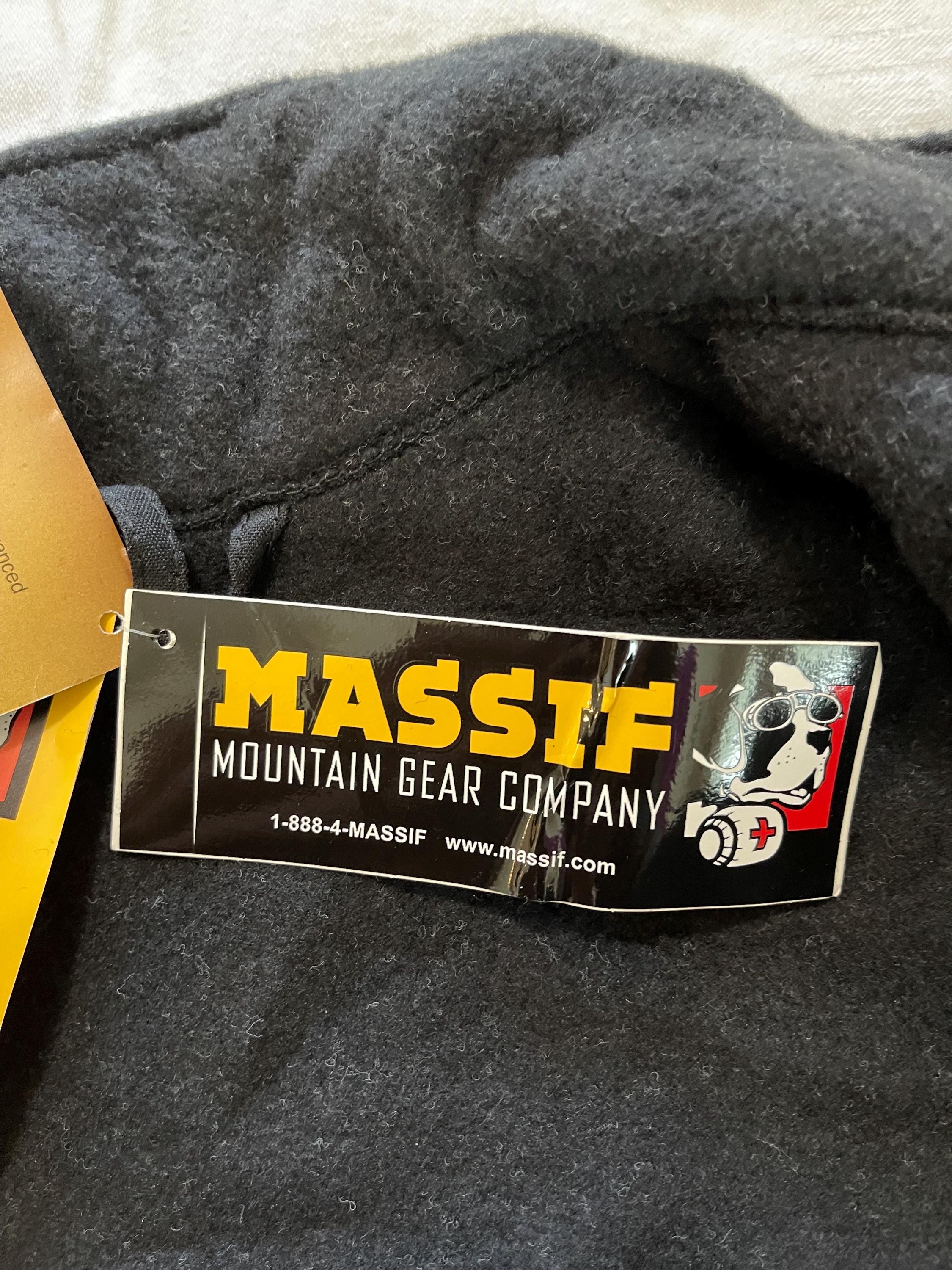 US Military Massif Fire Resistant Heavyweight Fleece Jacket XXL. Black ...