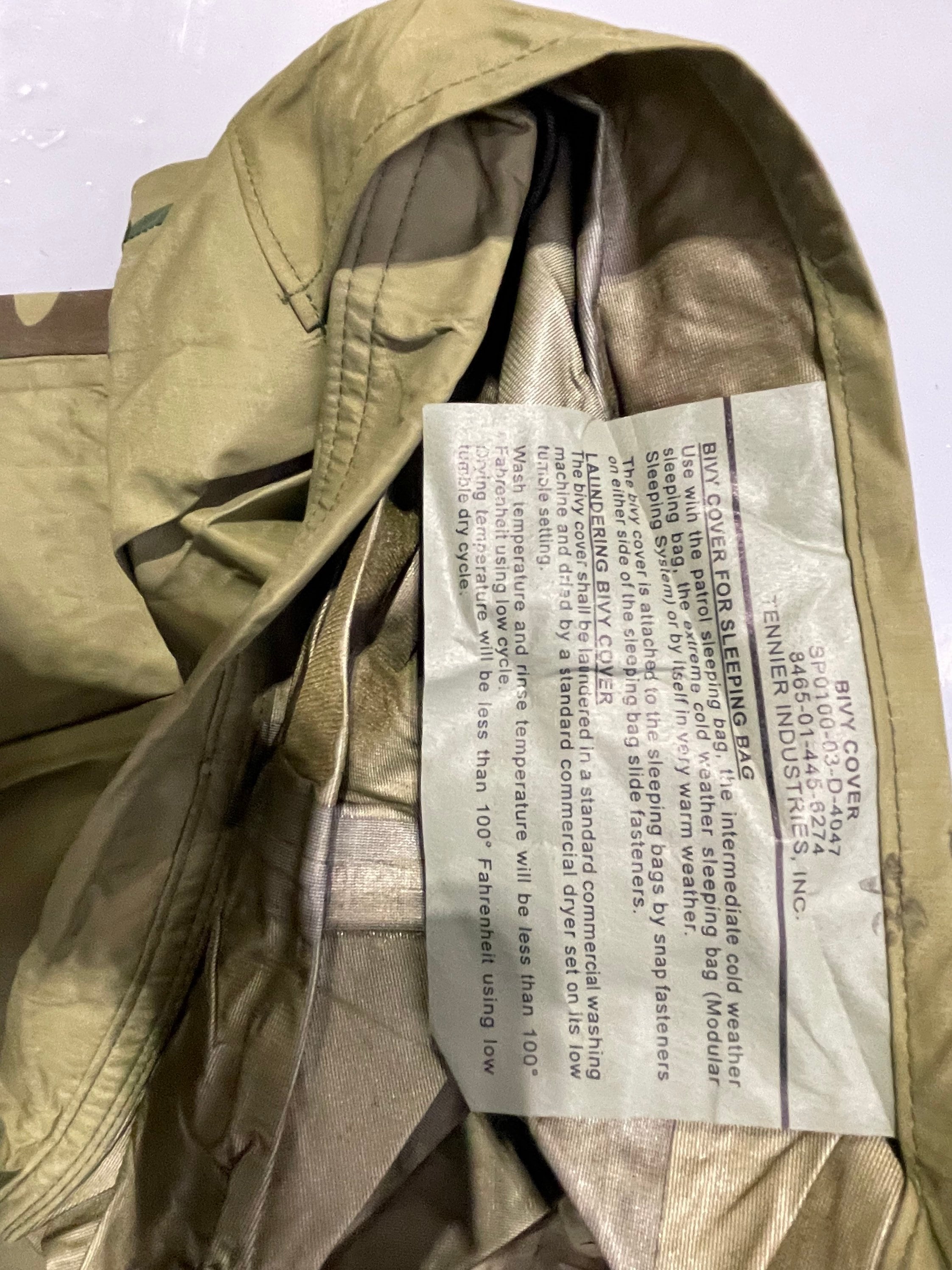 Genuine US Military Woodland Gortex Modular Sleep System MSS Complete 4 ...