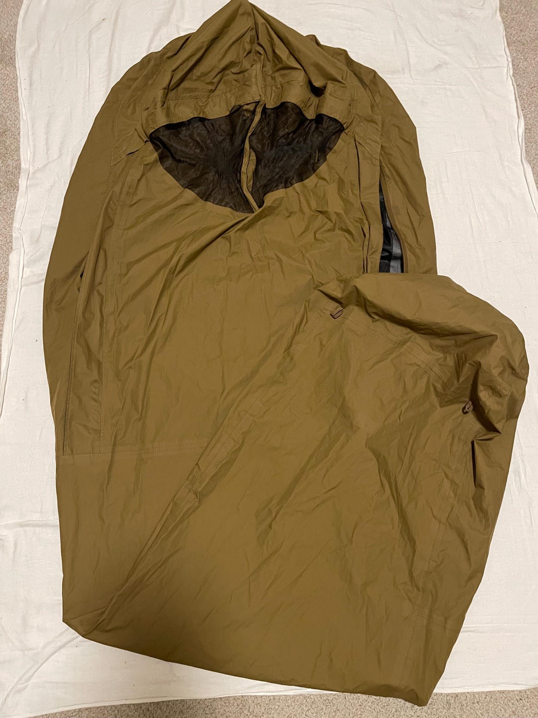 Marine Corps USMC Improved Bivy Coyote Brown/tan Cover Waterproof ...